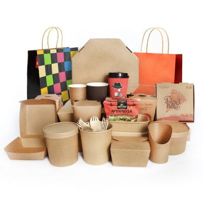 China 1 2 3 Compartments Disposable Burger Takeaway Containers for sale