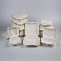 China 1 2 3 Compartments Disposable Burger Takeaway Containers for sale