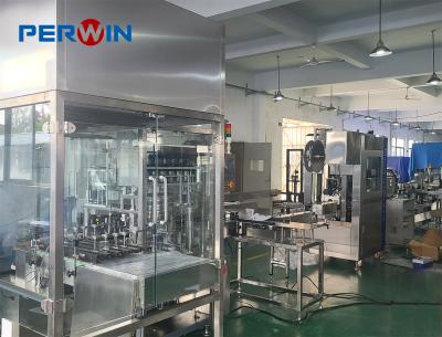 China Unscrewing And Filling Capping Machine Square Bottles Tubes Of Sterile Production for sale