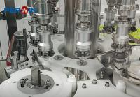 China Powerful Vial Filling Line with 8 Heads Rotary Capping Magnetic Induction Mechanism for sale