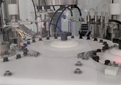 China Online Vial Filling And Capping Machine With ABB Main Motor And Security Precaution for sale