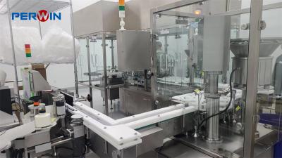China Customized Animal Vaccine Filling Line for Round Plastic Bottles for sale