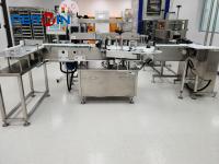 China Stainless Steel Square Bottle Automatic Liquid Filler And Capping Machine With Accuracy for sale