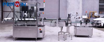 China Automatic Video Jet Printing With No Cap Crocked Cap Detection For Diagnostic Reagent Filling Line 28-40 BPM for sale