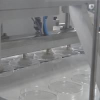 China Automatic Petri Dish Filling Machine 4000BPH with Nozzle Heating System for sale