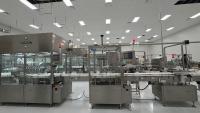 China Animal Vaccine Filling Line with Label Remaining Detection And Alarm Function 3-cutter Crimping Heads and 316L Piston Cylinder for sale