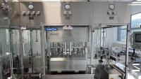 China Media Filling Machine with Servo Motor Control Capping Torque 316L Stainless Steel and Pneumatic Positioning System for Cell Culture Medium for sale