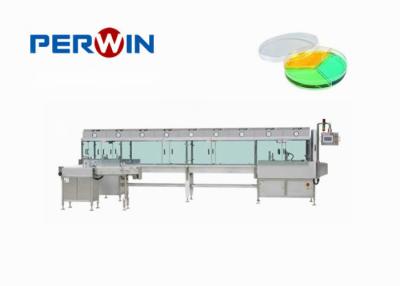 China MEDIAFILL Plate Pourer Petri Dish Filler Contact Dish Filling Line for sale