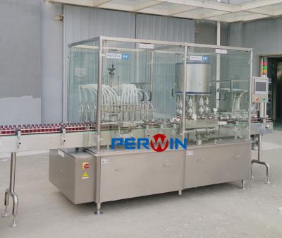 China Oral Liquid Filling And Capping Machine With Aluminum Foil Sealing for sale