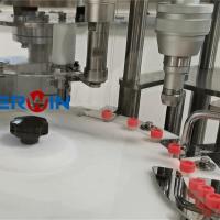 China Automatic Vial Filling Line For 1 - 10ml Filling Range 1 Year Automatic Operation for sale