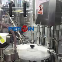 China Stainless Steel Automatic Vial Filling Line With PLC Control System for sale