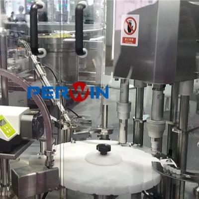 China Stainless Steel Automatic Vial Filling Line With PLC Control System for sale