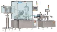 China IVD  Double Head 3ml Sterile Vial Filling Machine PLC Control for sale