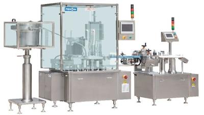 China IVD  Double Head 3ml Sterile Vial Filling Machine PLC Control for sale
