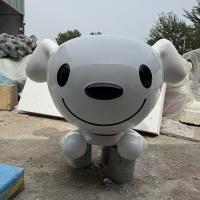 China Modern Style Large 304 Stainless Steel Sculpture For Commercial Center Decoration for sale