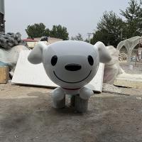 China Modern Style Large 304 Stainless Steel Sculpture For Commercial Center Decoration for sale