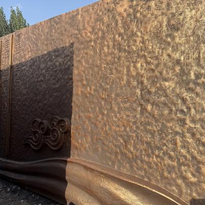 China OEM Custom Cast Copper Sculpture For Villa Pool Hotel Lobby Plaza Garden Landscape for sale