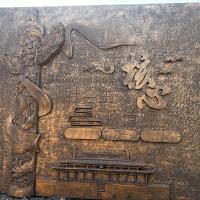 China OEM Custom Cast Copper Sculpture For Villa Pool Hotel Lobby Plaza Garden Landscape for sale