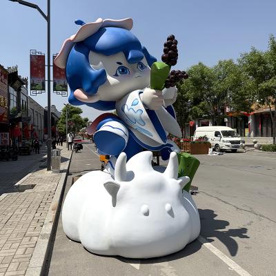 China Custom 3D Character Sculpture With Durable And Waterproof For Theme Park Events for sale
