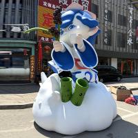 China Custom 3D Character Sculpture With Durable And Waterproof For Theme Park Events for sale