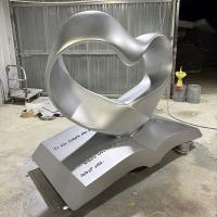 China Custom Landscape Sculpture Outdoor Metal Art for Hotel Garden Project for sale