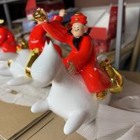 China Fiberglass God Of Wealth Frp Sculpture Indoor Business Decor Ornament for sale