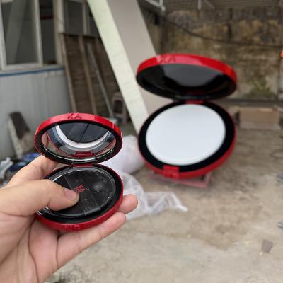 China Giant FRP Cosmetic Powder Puff Box Fiberglass Sculpture Commercial Window Display Statue for sale