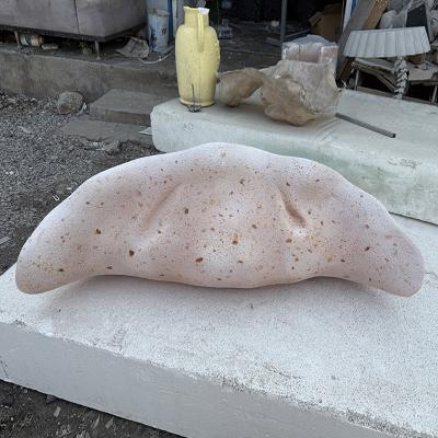 China Simulated Dumpling FRP Statues Fiberglass Giant Food Landscape Ornament for sale