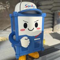 China 3D Printing Container Cartoon Mascot Statue Custom Brand IP Character Sculpture Ornament for sale