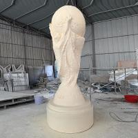 China Giant FIFA World Cup Trophy Sculpture 3D Printing  Golden Hercules Cup Statue for sale
