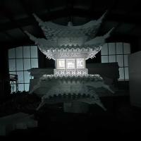China Giant 3D Art Decor Carving Foam Sculpture EPS For Indoor Outdoor Decoration for sale