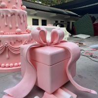 China Durable EPS Foam Sculpture Carved 3D Art Statue Lightweight  UV Resistant for sale