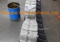 China 200 X 72 X 42 Rubber Track Pads Joint Free For Kubota Kh12 for sale