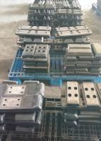 China 500mm Wide 171 Pitch Chain On Black Excavator Rubber And Steel Rubber Pads for sale