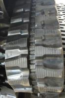 China 350x55x38  Black Excavator Rubber Track with 90kg/pc Weight for sale