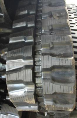 China 350x55x38  Black Excavator Rubber Track with 90kg/pc Weight for sale