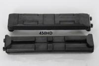 China Lightweight Clip On Rubber Track Pads 51mm Height ISO9001 Approval for sale
