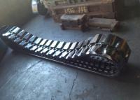 China Yanmar Replacement Excavator Rubber Tracks 74 Link Adjustable Length for sale