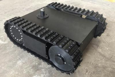 China Carrying Machine Rubber Track Undercarriage Mini Type For Stair Climbing Chassis for sale