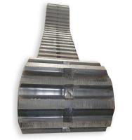 China 700x125x78 OEM Less Ground Damage Large Dumper LD700 Rubber Tracks for sale