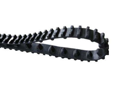 China 52mm Width Robot Rubber Tracks High Tractive Force Adjustable Length for sale