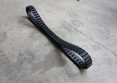 China Continuous Small Robot Tracks , Custom Rubber Tracks Low Ground Pressure for sale