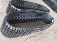 China Black Track Loader Rubber Tracks 42 Link Lightweight 380 X 102 X 42mm for sale