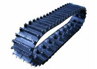 China 118mm Width Lightweight Robot Rubber Tracks Dial Type Adjustable Length for sale