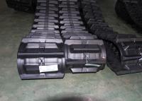 China Black Color Agricultural Rubber Tracks / Pads For Kubota Machinery Parts for sale