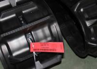 China Kubota Type Combine Harvester Rubber Track , Hydraulic Control CAT Rubber Tracks for sale