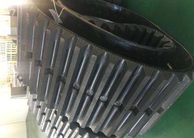 China 700 X 100 X 80 Replacement Rubber Tracks , Continuous Rubber Track For Morooka MST1100 for sale