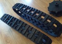 China Agricultural Machine Snowmobile Rubber Track Low Noise Adjustable Length for sale