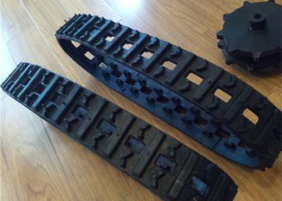 China Agricultural Machine Snowmobile Rubber Track Low Noise Adjustable Length for sale