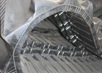 China 500 Mm Wide Replacement Digger Tracks , Komatsu D21a7 D21p7 Rubber Crawler Tracks for sale